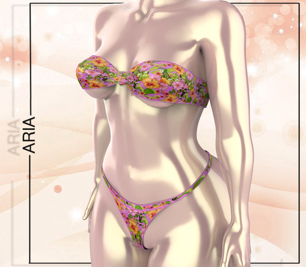 Second Life Marketplace Pink Bikini Maitreya